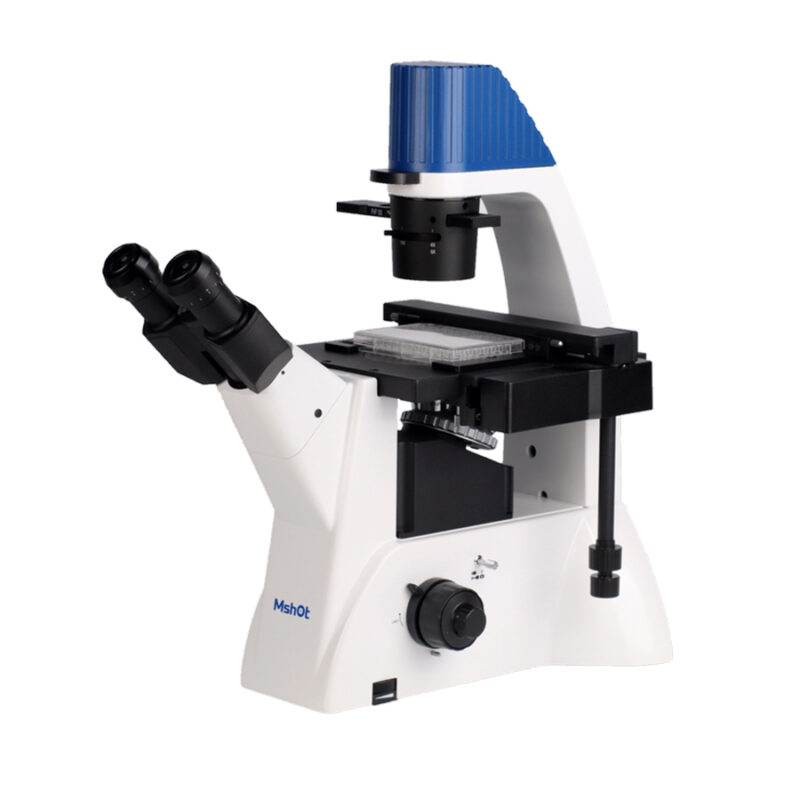 Microscopio biológico invertido con contraste de fases Marca M-Shot ...